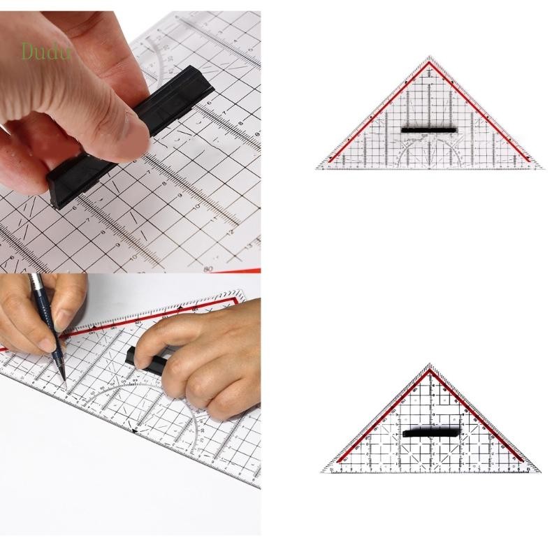 Dudu 30cm Protractor Triangle Rulers Square Set with Handle Math Tool ...