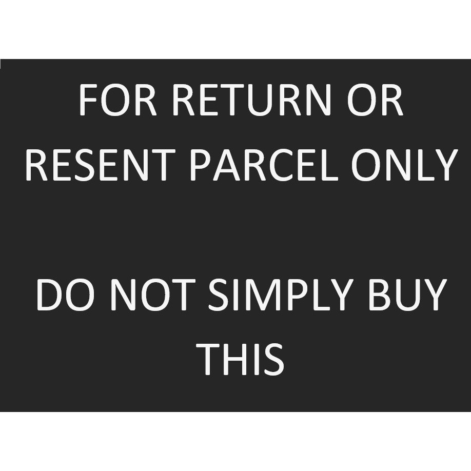 For Return Or Refund Or Resent Parcel Only (DO NOT BUY) | Shopee Malaysia