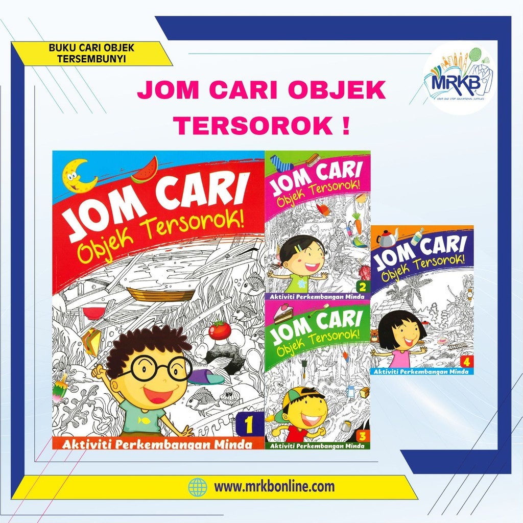 AKTIVITI PERKEMBANGAN MINDA - JOM CARI OBJEK TERSOROK ! | Shopee Malaysia