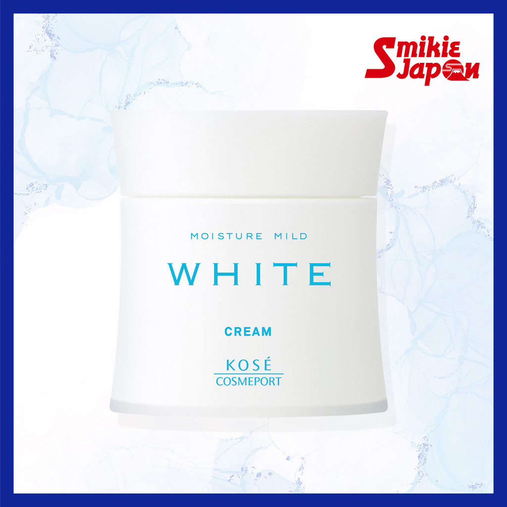KOSE Moisture Mild White Cream 55g Direct from Japan | Shopee Malaysia
