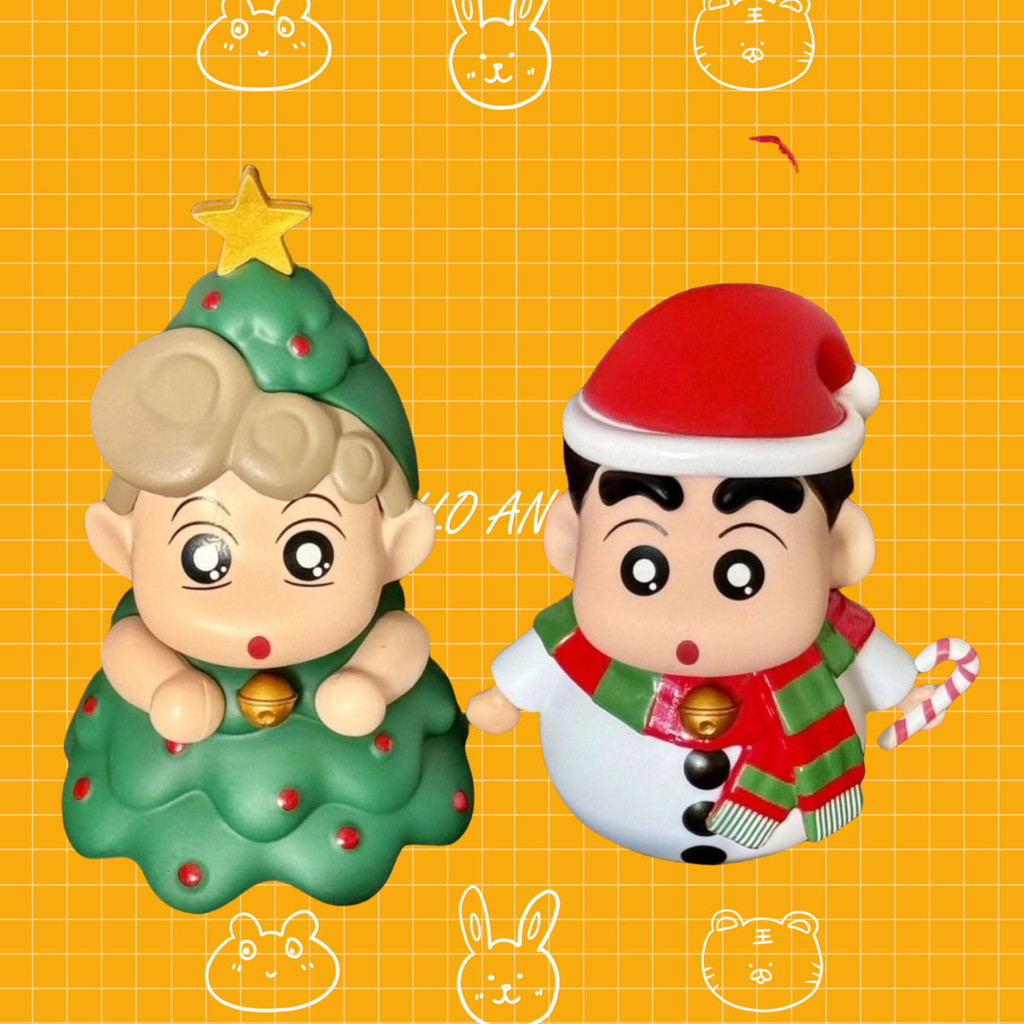 Crayon Shin-Chan Figure Christmas Limited Snowman Shin-Chan Christmas ...
