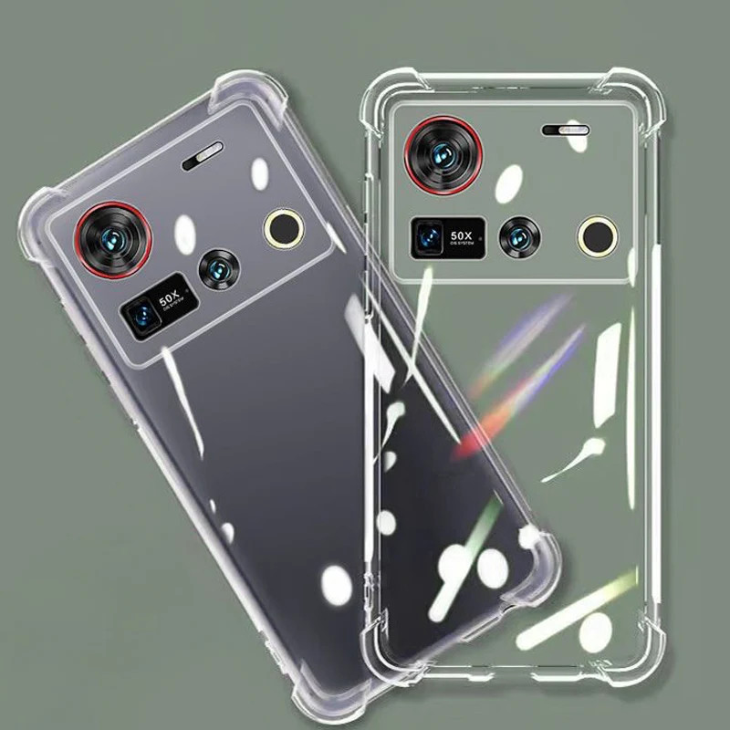 Nubia Z70 Ultra Reinforced Corners Soft TPU Shockproof Airbag Case For ...