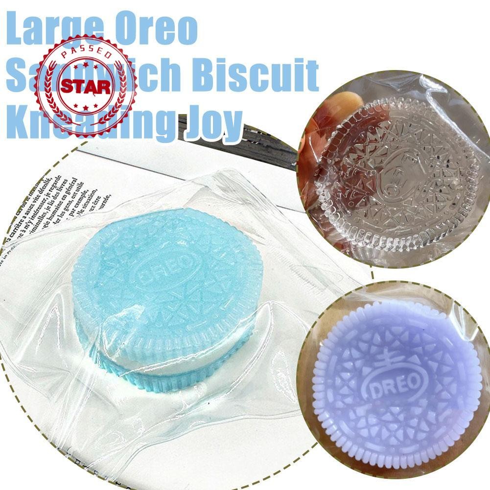 Large Oreo Sandwich Biscuits Pinch Music Simulation Food Stress Toy ...