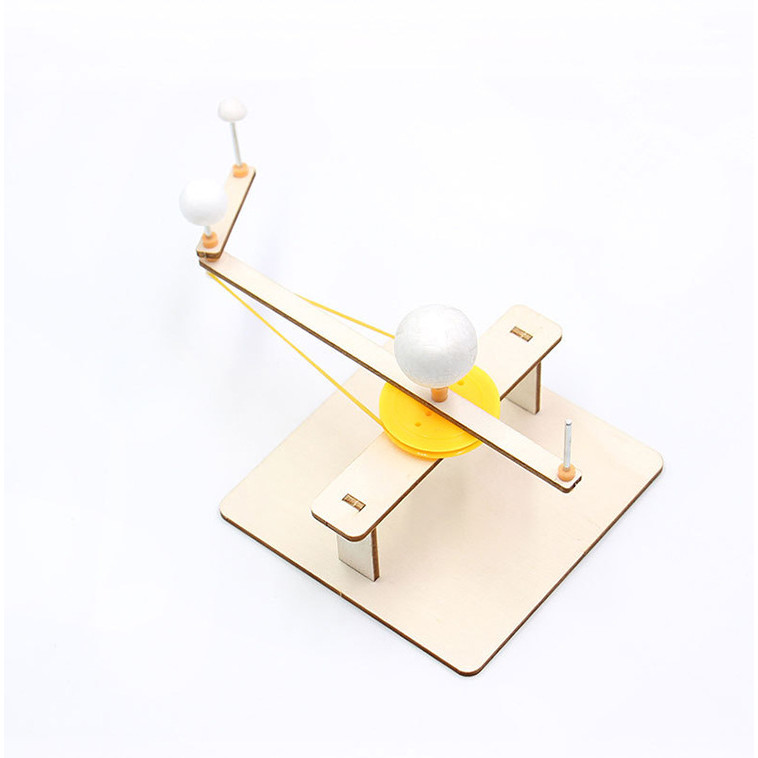 Technology small production creative sun earth and moon model DIY ...