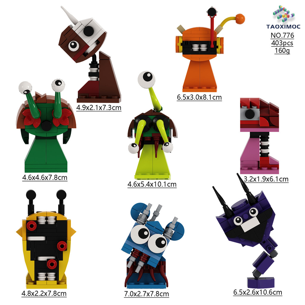 403PCS Sprunki Rhythm Box Monster Game Third Stage Horror Luxury 8 ...