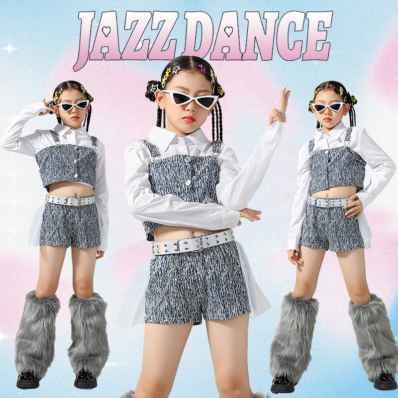 🔥Ready Stock🔥 jazz Dance Costume / Girls Catwalk Stage Costume ...
