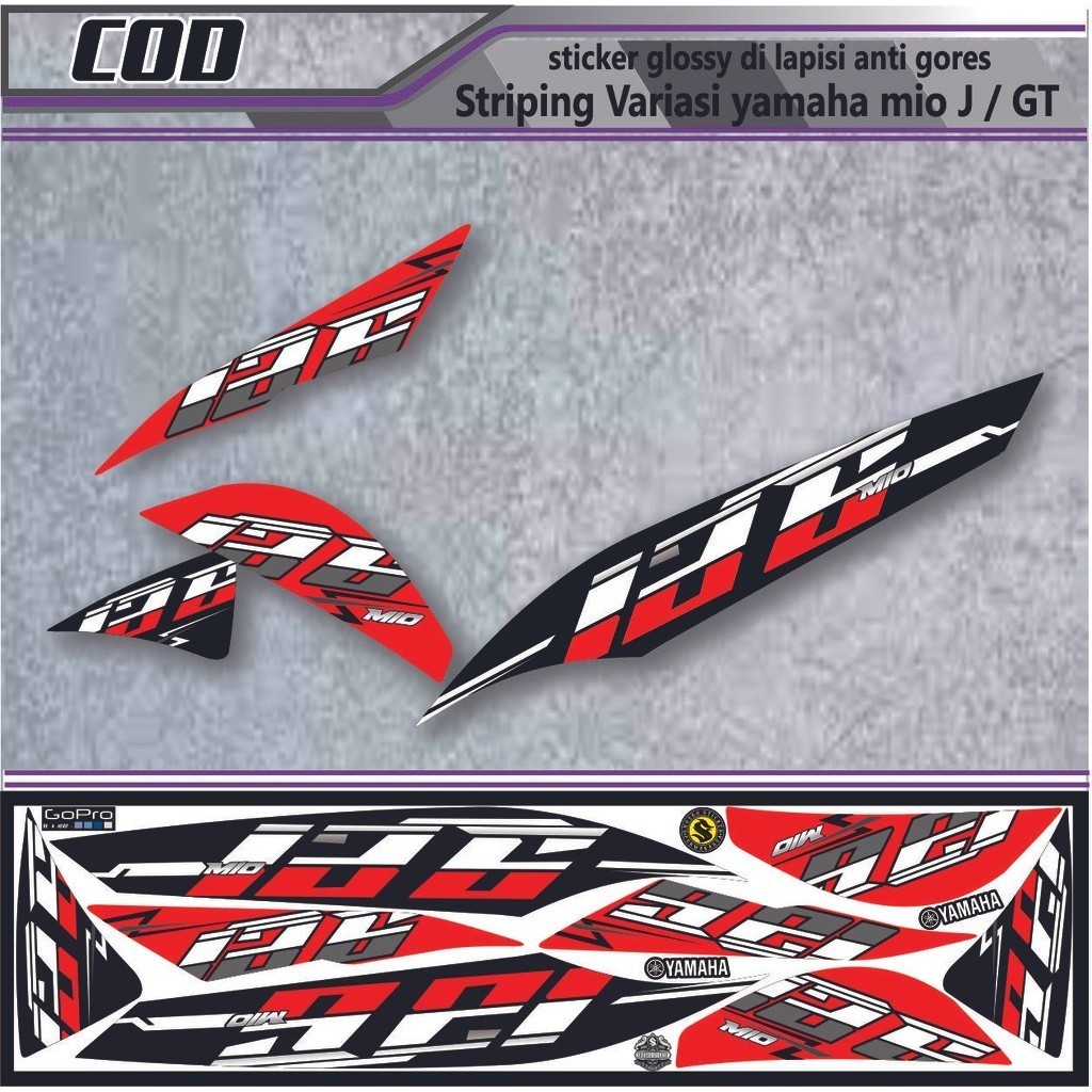 Mio j Motorcycle Stickers / mio j mio gt Motorcycles Variations ...