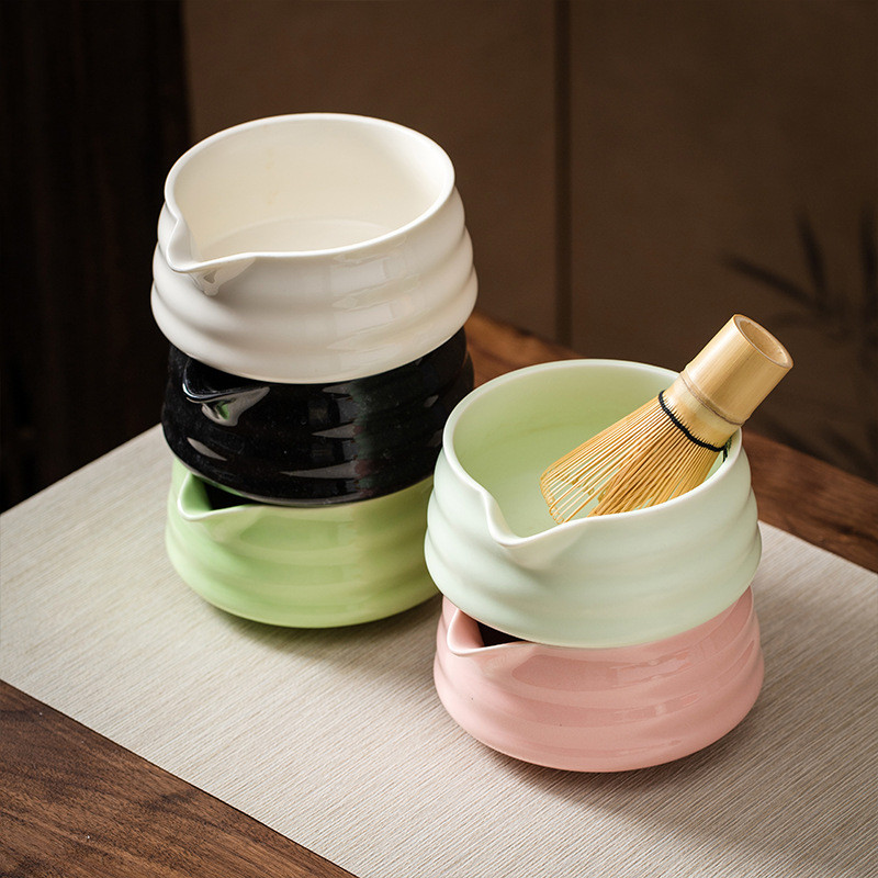 Matcha 2-Piece Set Matcha Bowl Tea Shaker Stand Matcha Brush Holder ...