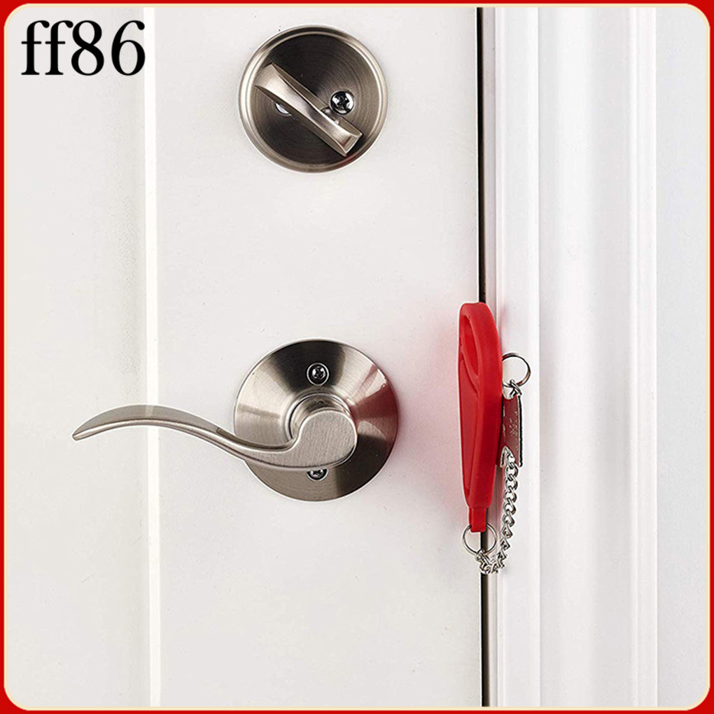 Safety Door Lock With Anti-theft Padlock Portable And Durable Travel ...