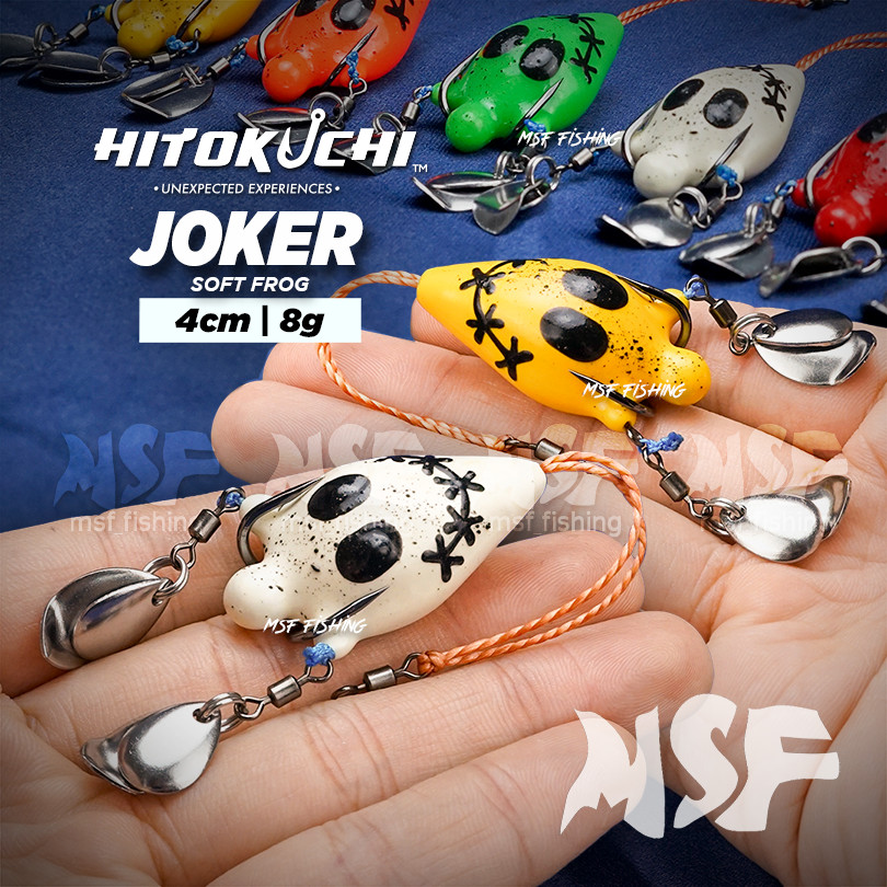[MSF] Hitokuchi Joker Soft Frog 4cm 8g Snakehead Hunter Katak Getah ...