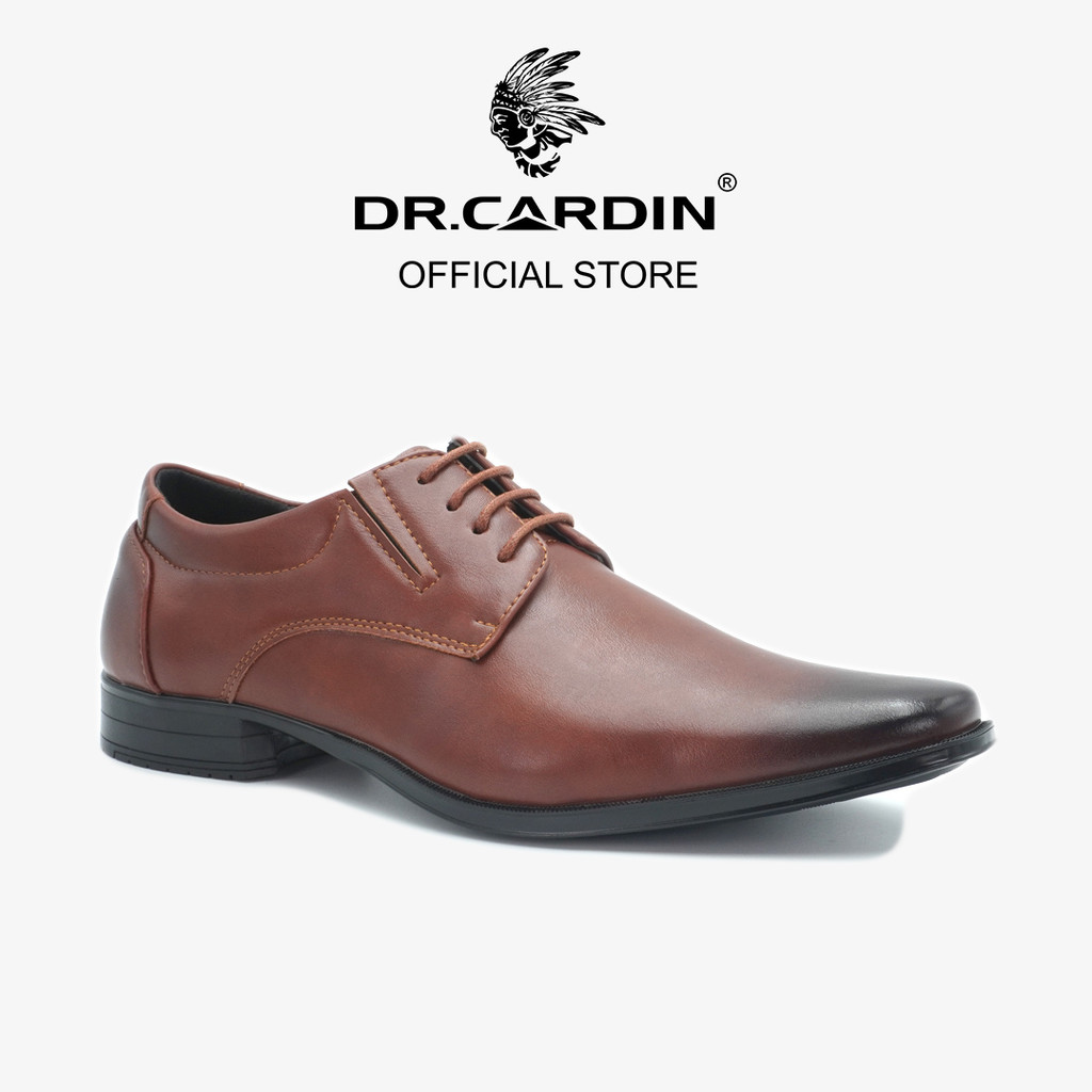 Dr Cardin Men Faux Leather Formal Lace-Up Shoes YOE-6763 | Shopee Malaysia