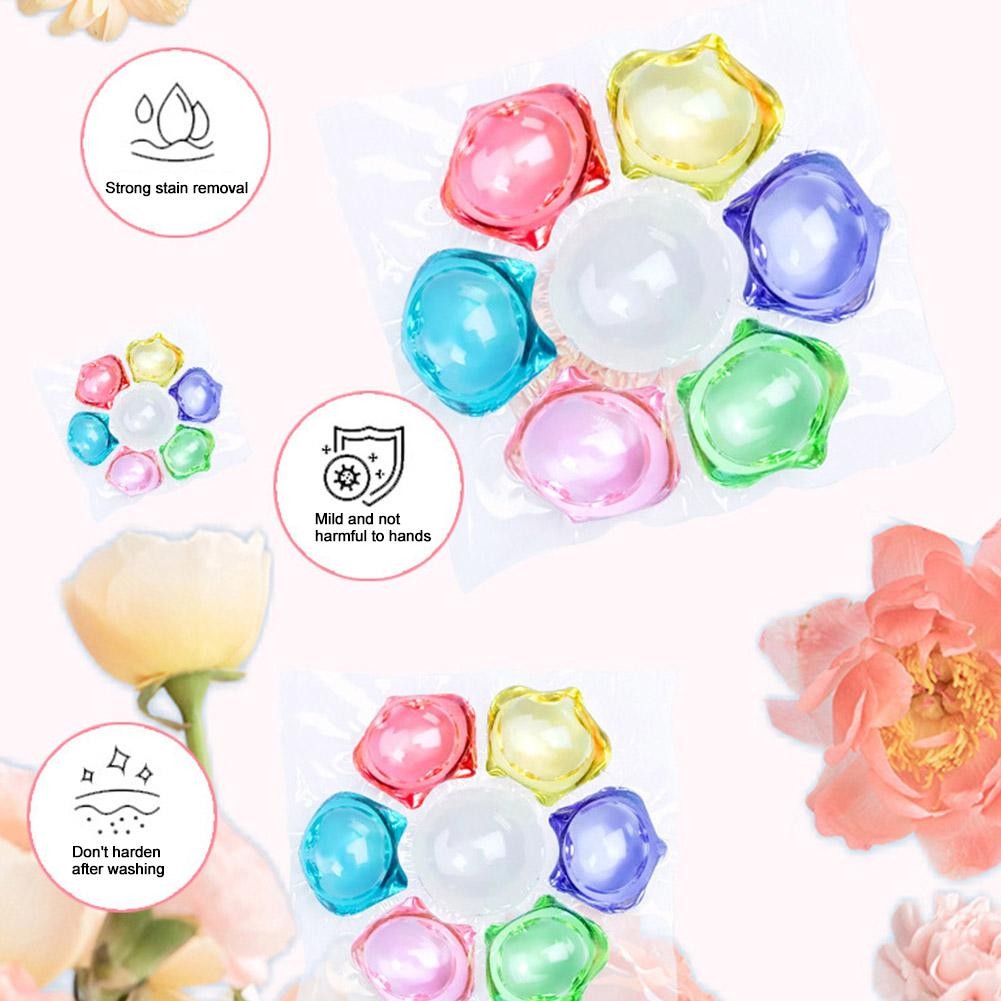 7-in-1 Laundry Beads Long-lasting Fragrance Laundry Detergent Beads ...