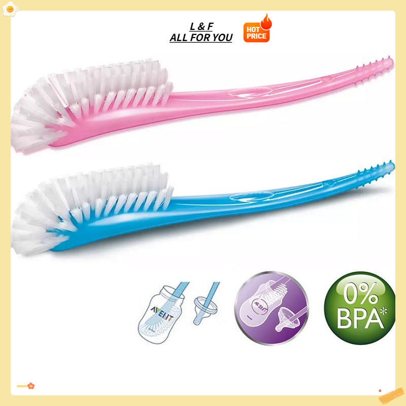 Bottle & Teat Brush Multi Purpose Nursing Bottle Brush Berus Botol Susu ...