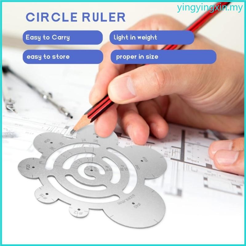 YIN Leathers Cutting Tool Circle Template Corner Punch Round Leathers ...