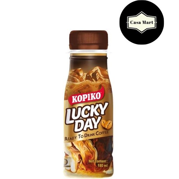 Kopiko Lucky Day Ready To Coffee 180ml | Shopee Malaysia