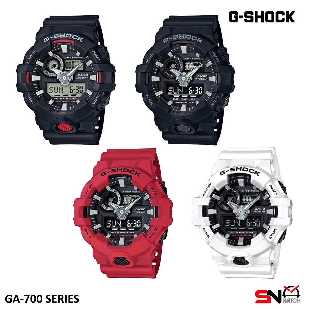 Made in Japan G series GA-700 Future Warrior White Tiger Watch Anti ...
