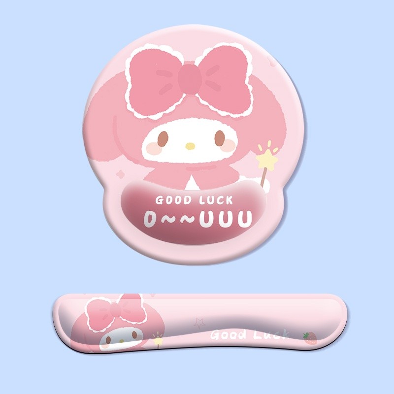 Kawaii Sanrio Kuromi Cinnamoroll Mouse Pads Computer Cute Irregular ...