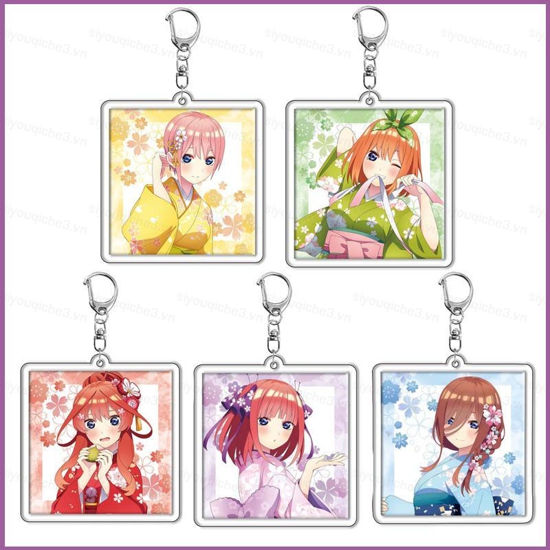 gh The Quintessential Quintuplets Nakano Ichika Nakano Nino Acrylic key ...