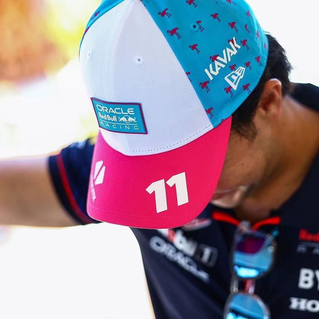 2023 New F1 peripheral fans Team Red Racing cap Baseball Duck Tongue ...