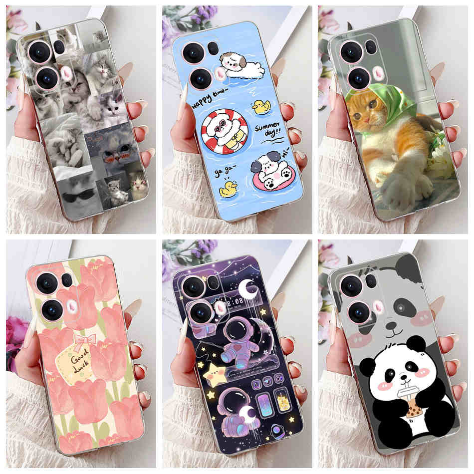 OPPO Reno13 Pro / Reno13 5G Silicone Soft Case Reno 13 13Pro Cute Panda ...