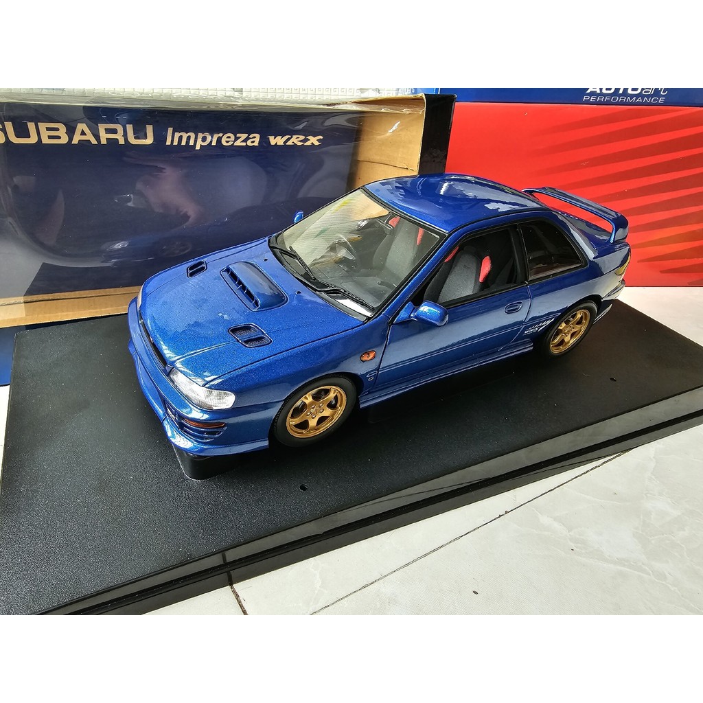 Autoart 1/18 impreza Wing Leopard gc8 Subaru Initial d Fujiwara ...