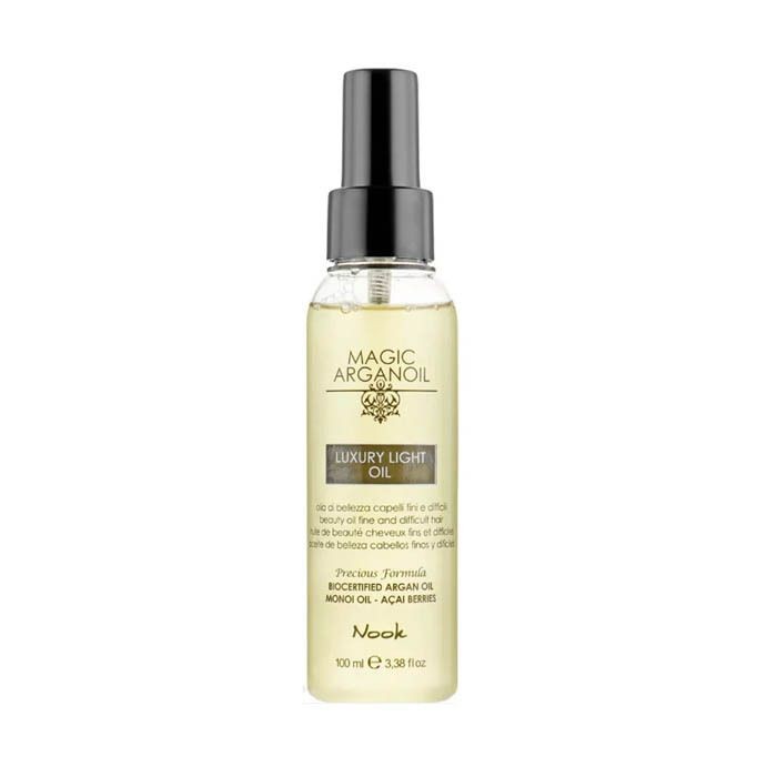 Nook Magic Arganoil Luxury Light Oil 100ml (For Thin Damaged Hair ...