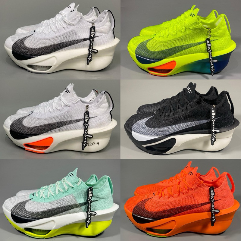 Buy it now Nike Air ZoomX Alphafly Next% 3 White Black Orange UO5B | Shopee Malaysia