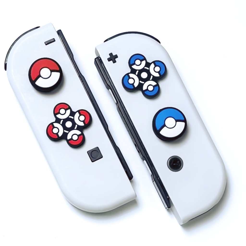 Nintendo Switch Thumb Grip Cap Cute Cross D-Pad Button Caps Silicone ...
