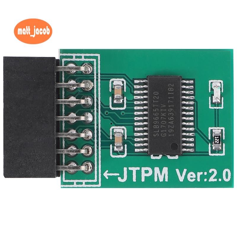 TPM 2.0 Encryption Security Module Remote Card LPC-14PIN Module 14Pin ...