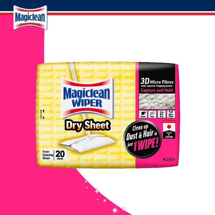 MAGICLEAN Floor Cleaning Wiper Dry Sheet 20s | Shopee Malaysia