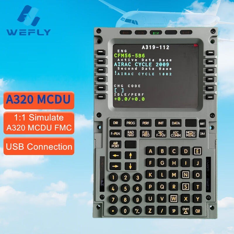 ORIGINAL Wefly A320 MCDU FMC Flight Sim Avionics | Shopee Malaysia
