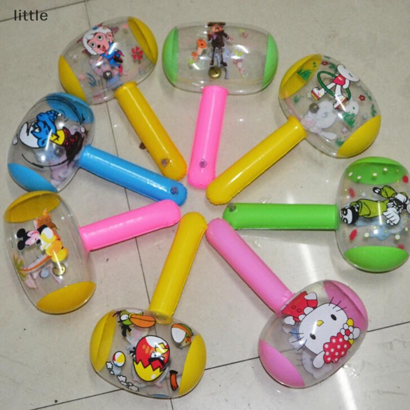 thlittle Cartoon inflatable hammer air hammer with bell kids blow up ...