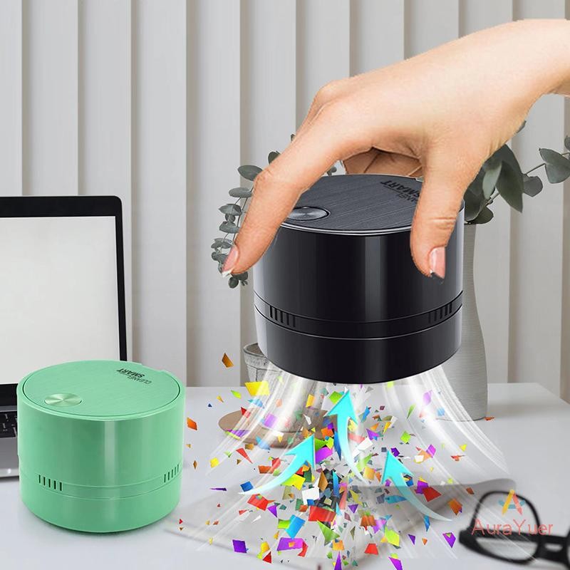 [AuraYuer] Handheld Desktop Vacuum Cleaner For Students Home Portable ...