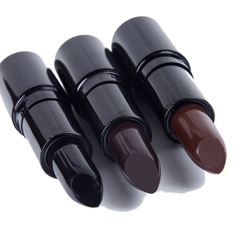 Matte Matte Lipstick Gothic European American Style Dark Dark Jujube ...