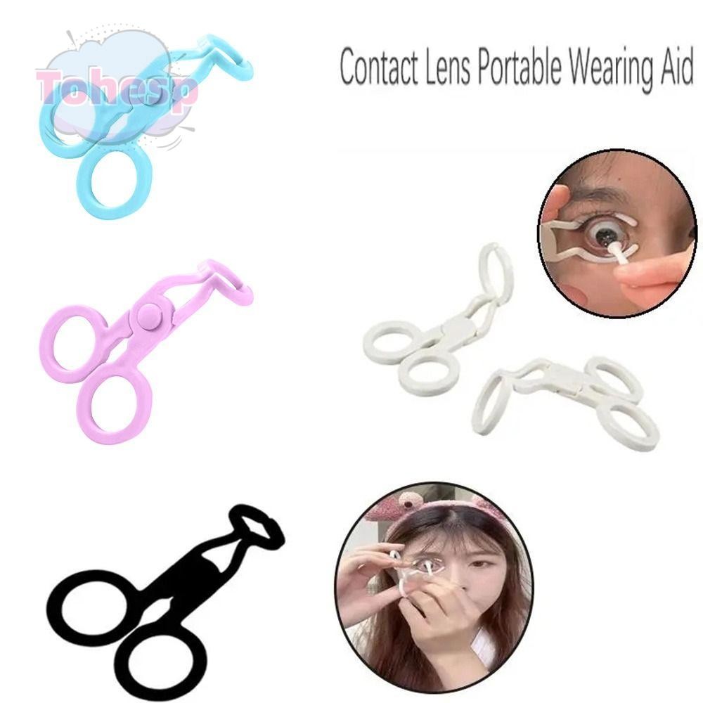 TOHESP Women Eye Care, Soft Suction Stick Contact Lenses Inserter ...