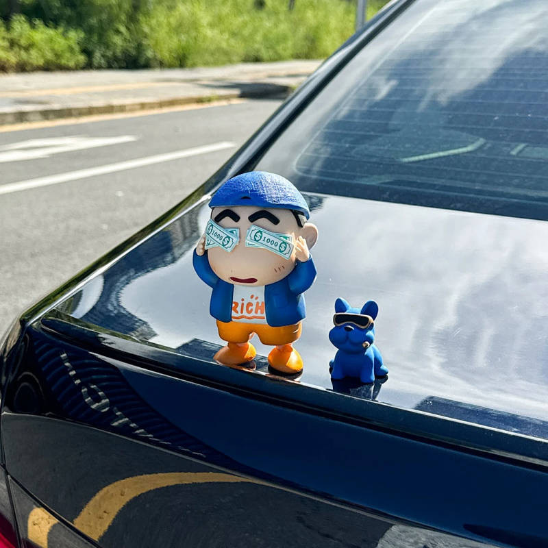 New Sitting Posture Goda Takeshi Creative Car Decoration Cute Goda ...