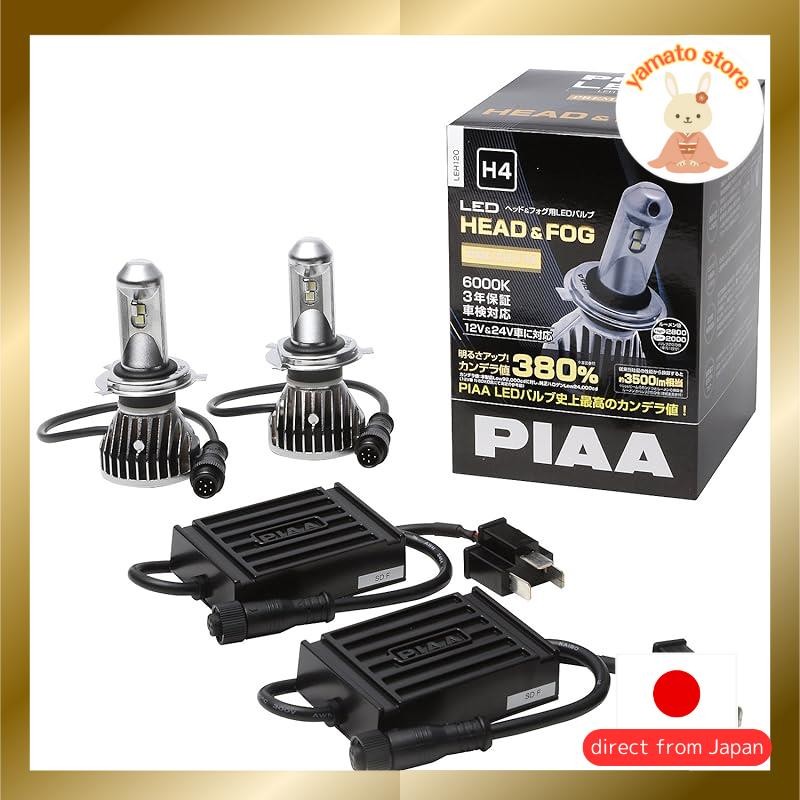 PIAA LED bulb for headlight/fog light H4 6000K 92000cd equivalent to ...