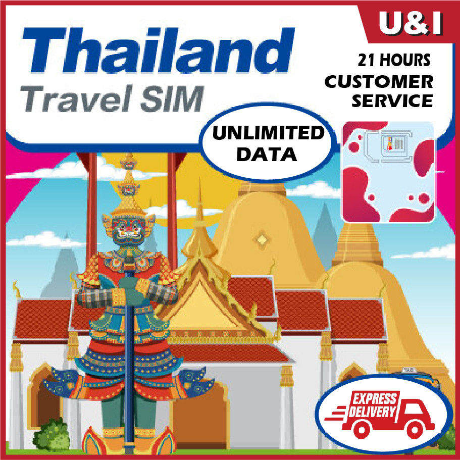 Happy Thailand SIM Card - 5-15 Days 3-8GB Unlimited Data Prepaid Travel ...
