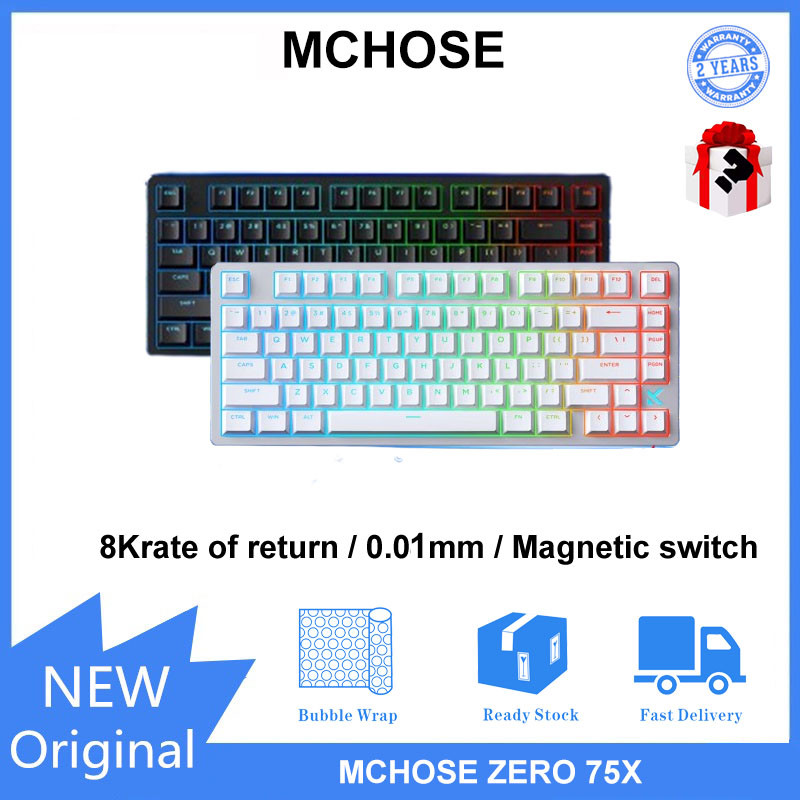 MCHOSE ZERO 75X Wired customized magnetic switch keyboard | Shopee Malaysia