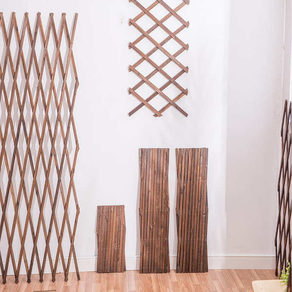 rattan corner shelf Bingkai bunga memanjat bingkai rotan jaring tanaman ...