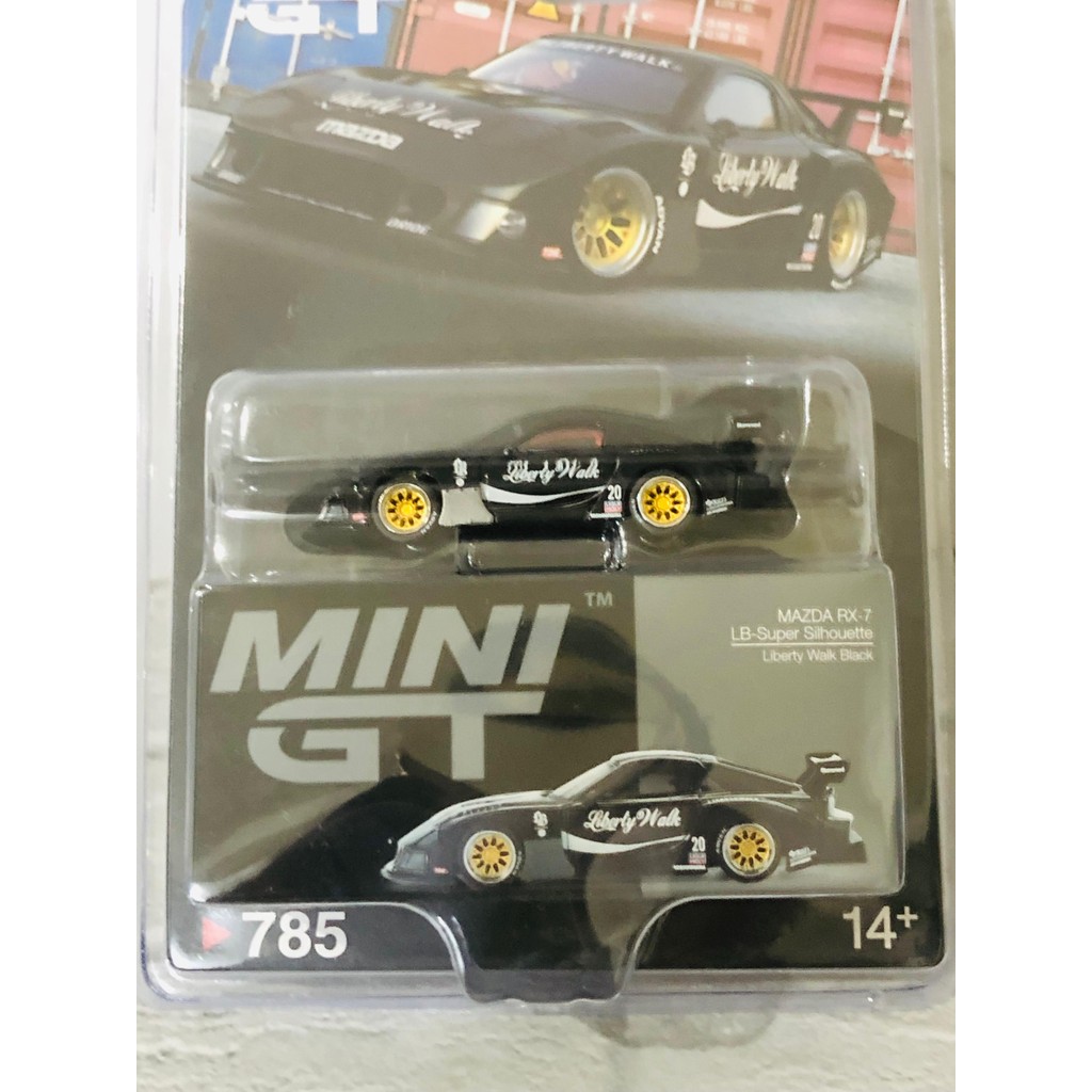 Mgt00785 | Mini GT Mazda RX-7 LB-Super Silhouette Liberty Walk Black ...