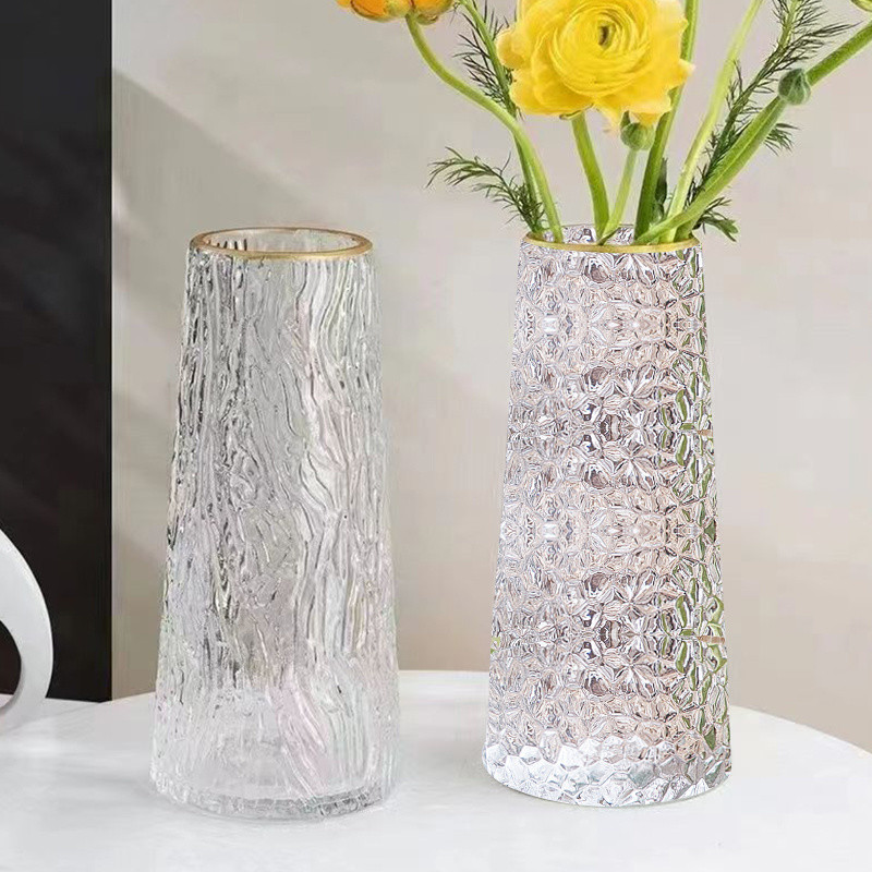 Shopee Official Simple Creative Transparent Glass Vase Desktop Aquatic ...