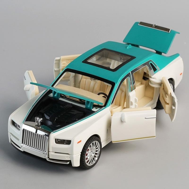 Rolls Royce Car Model Kids Toy Car Inertia Door Can Open Boy Baby Music ...