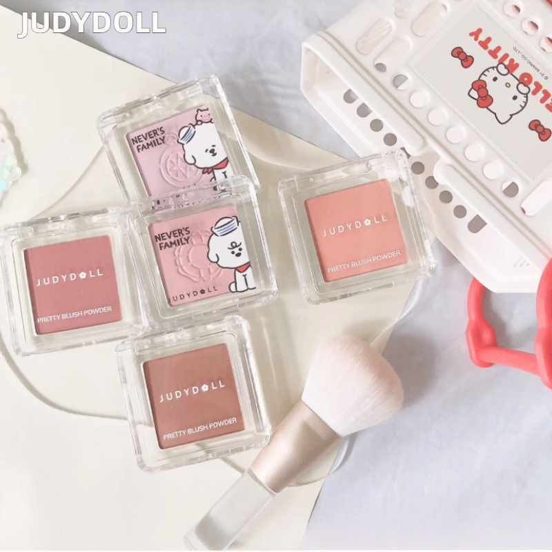 JudydoLL Powder Blusher Monochrome Multicolor Matte Extended Color ...