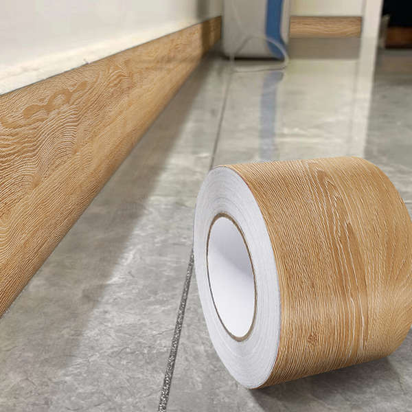 Baseboard, wall sticker, self-adhesive wood grain waterproof sticker ...