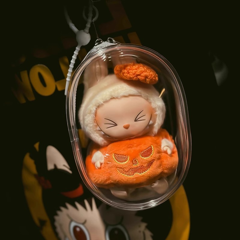 Macaron Style Labubu Sitting Doll Protective Case Cartoon Labubu V2 ...