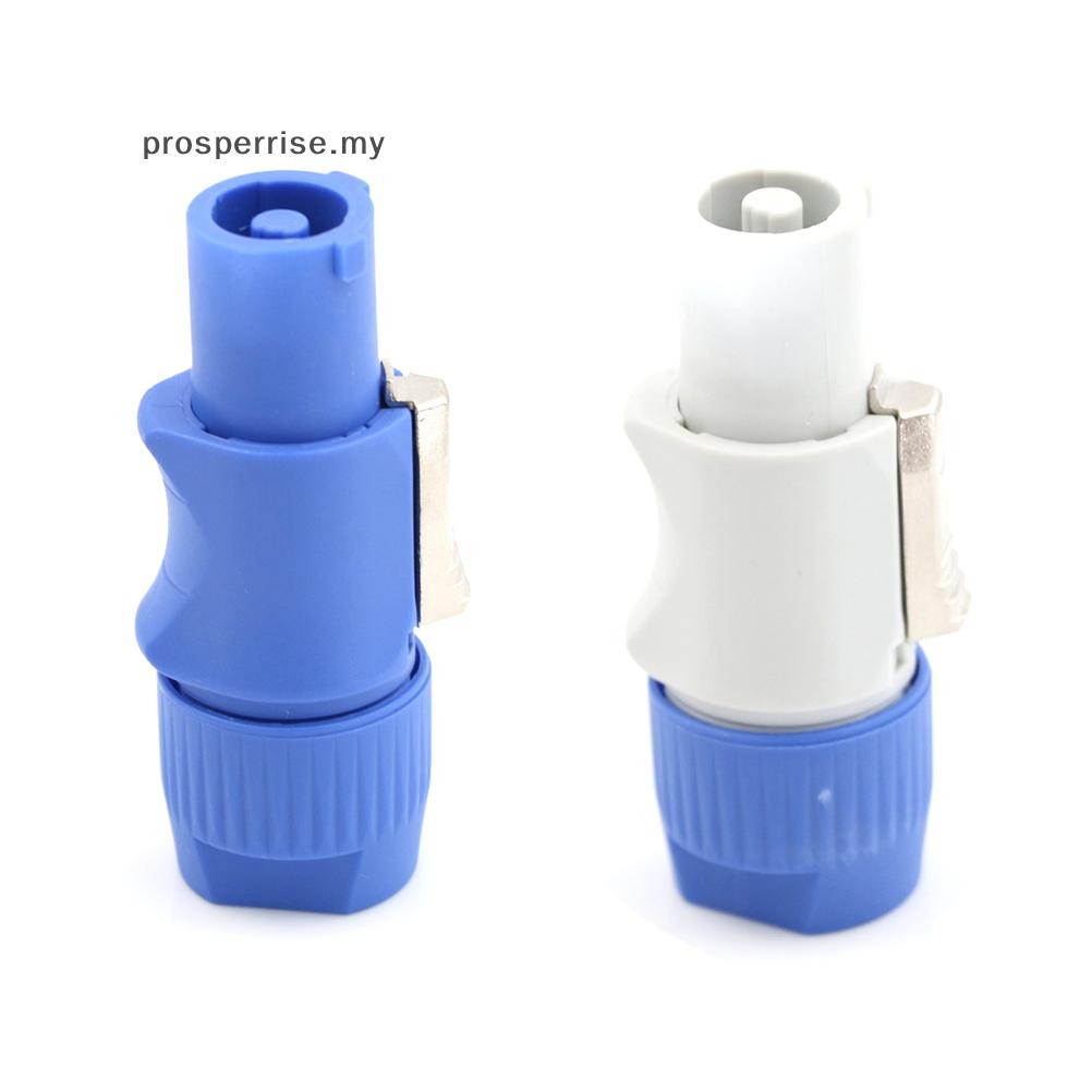 [prosperrise] New white/blue connector NAC3FCA PowerCon 20A AC Cable ...