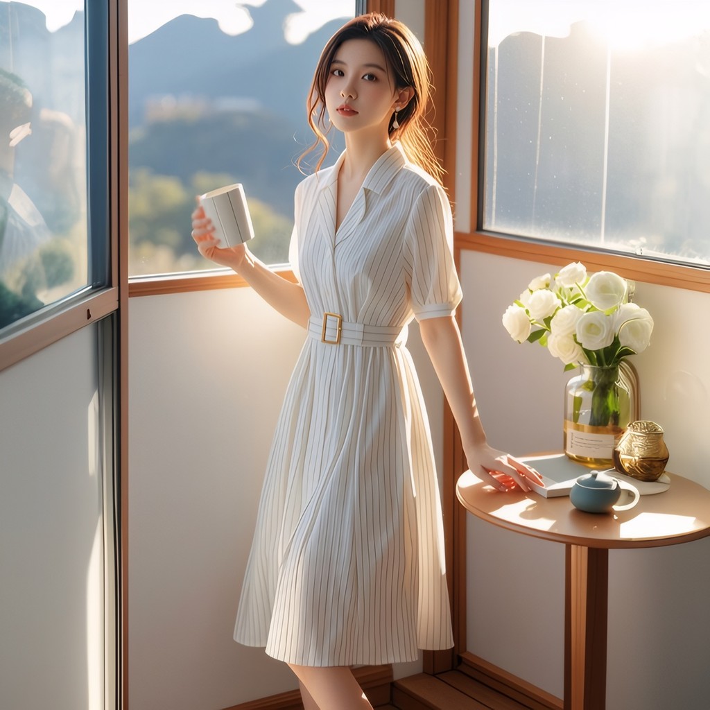 Summer 2025 Small People Look Tall Cover Flesh Slimmer Look French ...