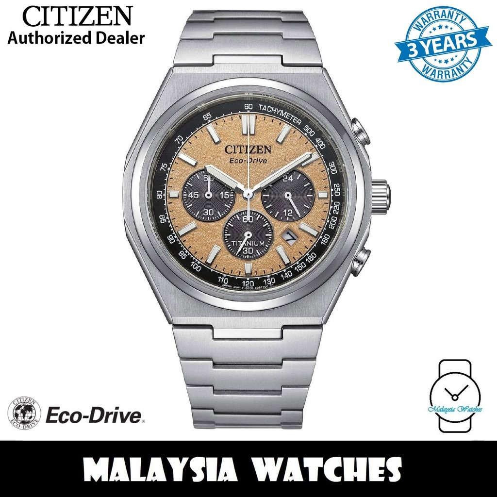 (100% Original) Citizen CA4610-85Z Zenshin Eco Drive Chronograph ...