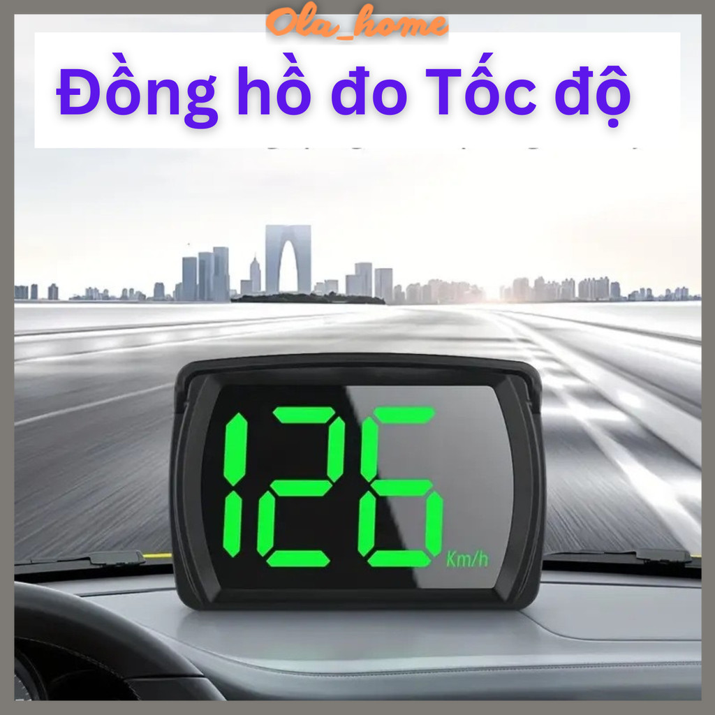 Led speedometer displays large, clear numbers day and night with high ...